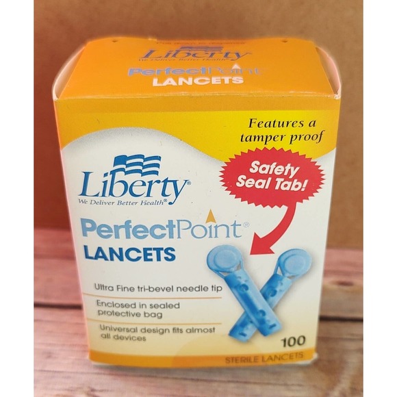 liberty | Other | 2 Boxes X0 Liberty Medical Perfect Point Lancets ...
